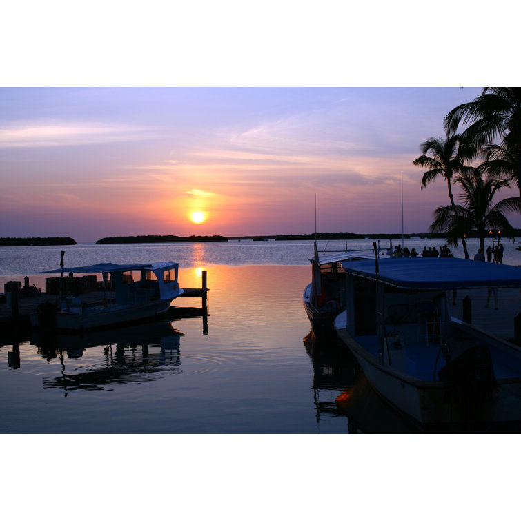 Breakwater Bay Bolinger Beautiful Islamorada Sunset by Knaing - Wrapped Canvas Print | Wayfair.co.uk